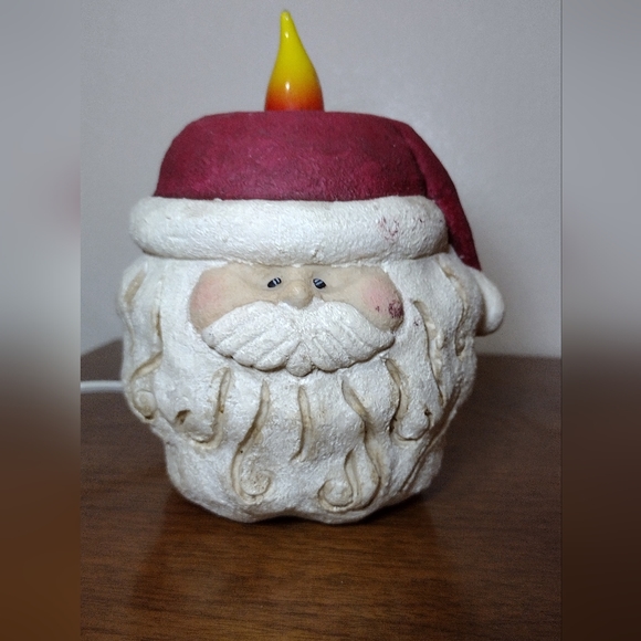 Holiday | Vintage Santa Head Light | Poshmark